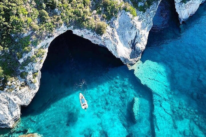 Paxos, Antipaxos & Blue Caves | Private Cruise from Corfu – Costa Boat ...